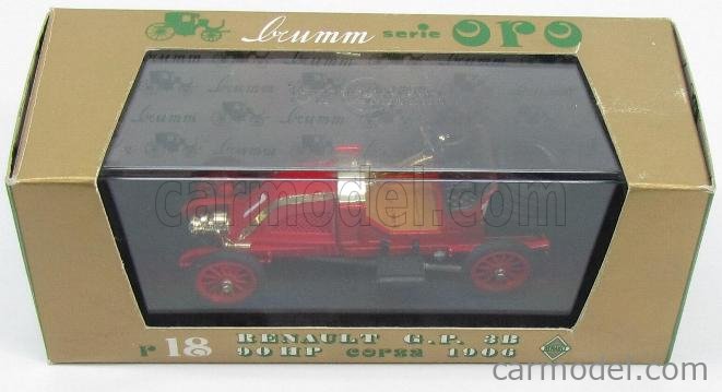 BRUMM R018-OLD Scala 1/43 | RENAULT GP 3B 90HP CORSA N 1 WINNER GP ...