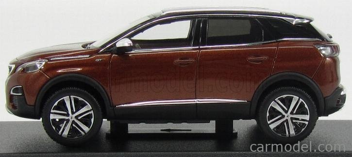 NOREV 473880 Scale 1/43 | PEUGEOT 3008 GT 2016 COPPER MET