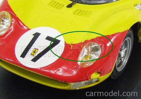 BEST-MODEL 9103 Scale 1/43 | FERRARI 365P2 N 17 24h LE MANS 1965 BERLYS ...