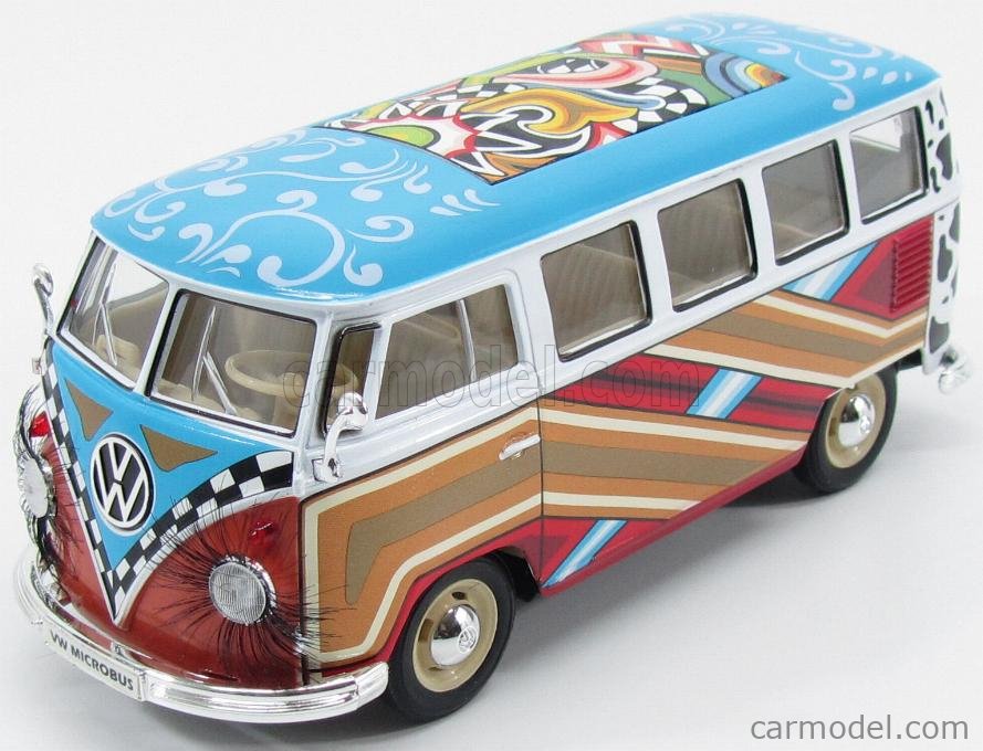 TOMS-MODELS VW6009 Scale 1/24 | VOLKSWAGEN T1 MINIBUS 1962 - DESIGNED ...