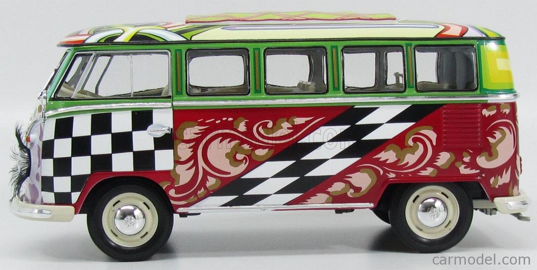 TOMS-MODELS VW6008 Echelle 1/18 | VOLKSWAGEN T1 MINIBUS 1962 - DESIGNED ...