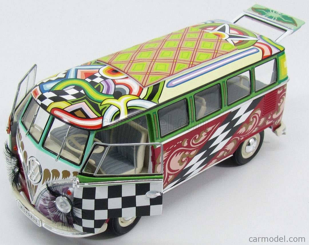 TOMS-MODELS VW6008 Масштаб 1/18 | VOLKSWAGEN T1 MINIBUS 1962 - DESIGNED ...