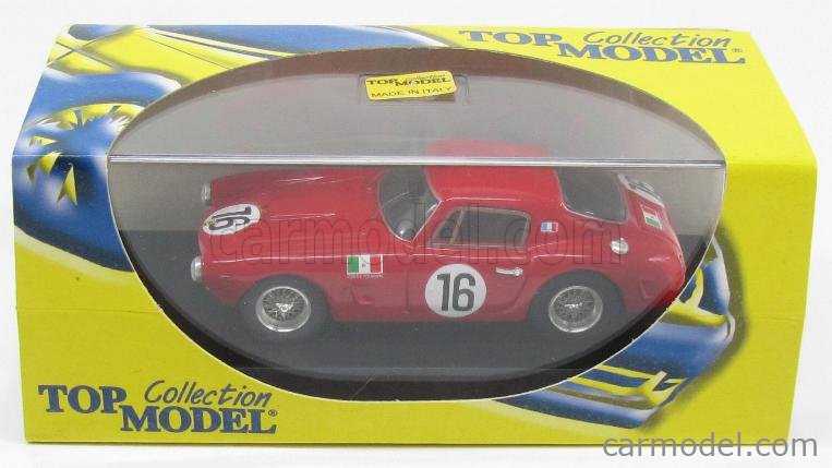 TOPMODEL TMC285 Scala 1/43 | FERRARI 250GT N 16 24h LE MANS 1961 RED