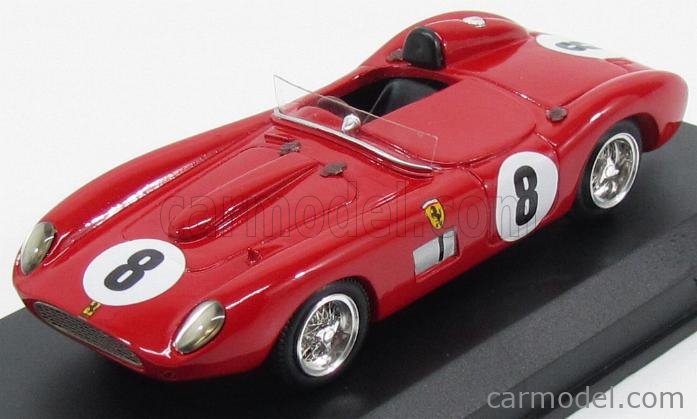 TOPMODEL TMC165 Escala 1/43 | FERRARI 315 SPIDER N 8 24h LE MANS 1957 RED