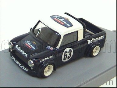 PALLINO 4/F Scale 1/43 | MINI COOPER PICK UP ROTHMANS N 63 BLUE WHITE