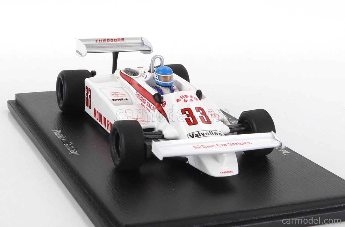 SPARK-MODEL S4317 Masstab: 1/43 | THEODORE F1 TY01 N 33 6th LONG BEACH ...