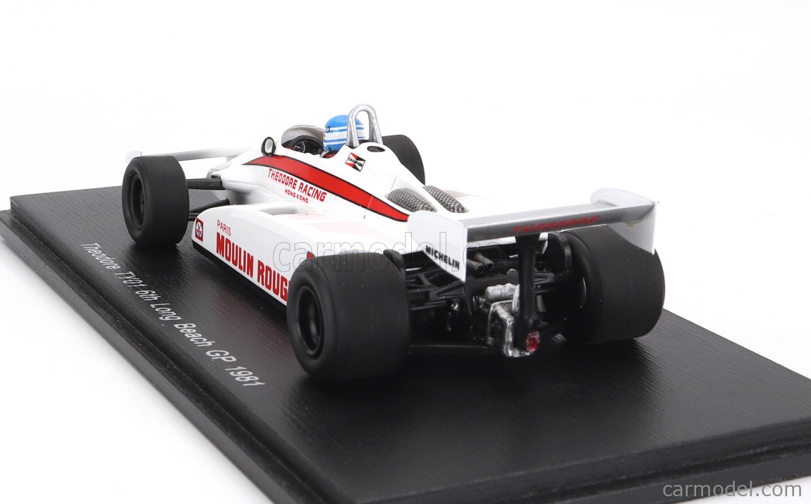 SPARK-MODEL S4317 Echelle 1/43 | THEODORE F1 TY01 N 33 6th LONG BEACH ...