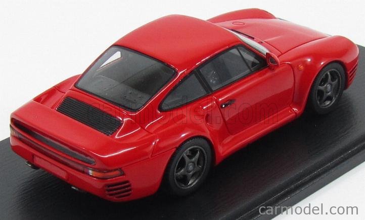 SPARK-MODEL S4477 Scale 1/43 | PORSCHE 959 KOMFORT 1983 RED