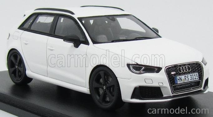 SPARK-MODEL S4492 Scale 1/43 | AUDI A3 RS3 SPORTBACK 2015 WHITE