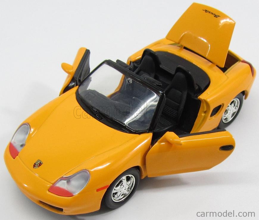 MOTOR-MAX 73226Y Escala 1/24 | PORSCHE BOXSTER SPIDER 2002 YELLOW