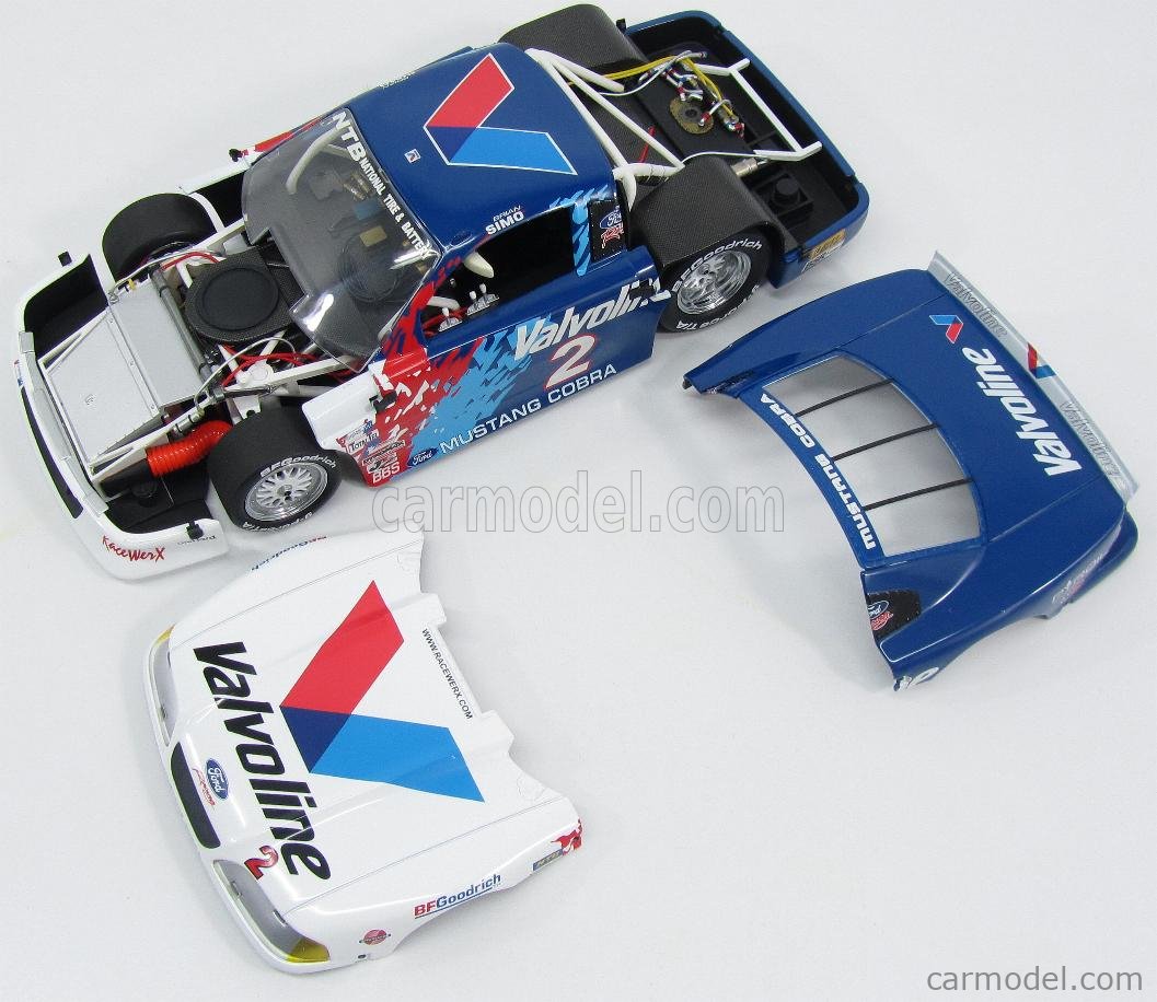GMP 13014 Escala 1/18 | FORD USA MUSTANG COBRA VALVOLINE N 2 TRANS-AM ...