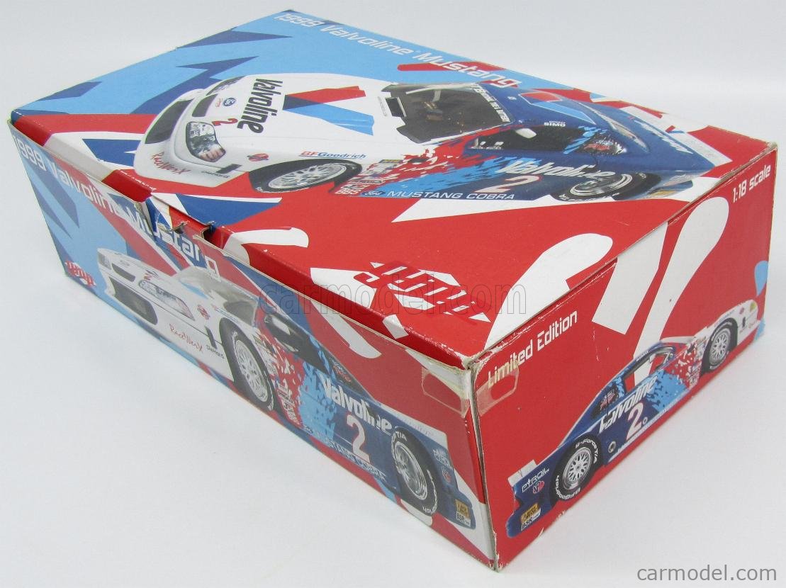 GMP 13014 Scale 1/18 | FORD USA MUSTANG COBRA VALVOLINE N 2 TRANS-AM ...