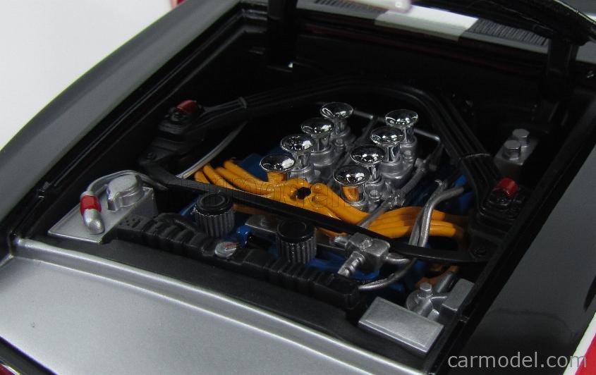 WELLY PROM Masstab: 1/18 | FORD USA MUSTANG N 15 TRANS-AM 1969 PARNELLI JONES RED BLACK