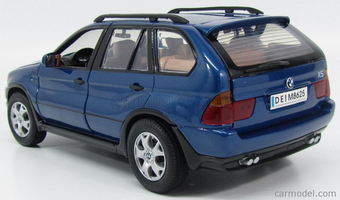 MOTOR-MAX 73105BL Scale 1/18 | BMW X5 1999 BLUE MET