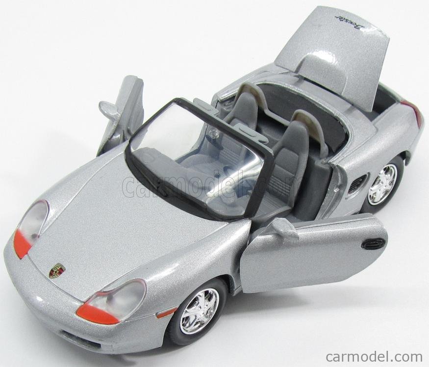 MOTOR-MAX 73226S Escala 1/24 | PORSCHE BOXSTER SPIDER 2002 SILVER