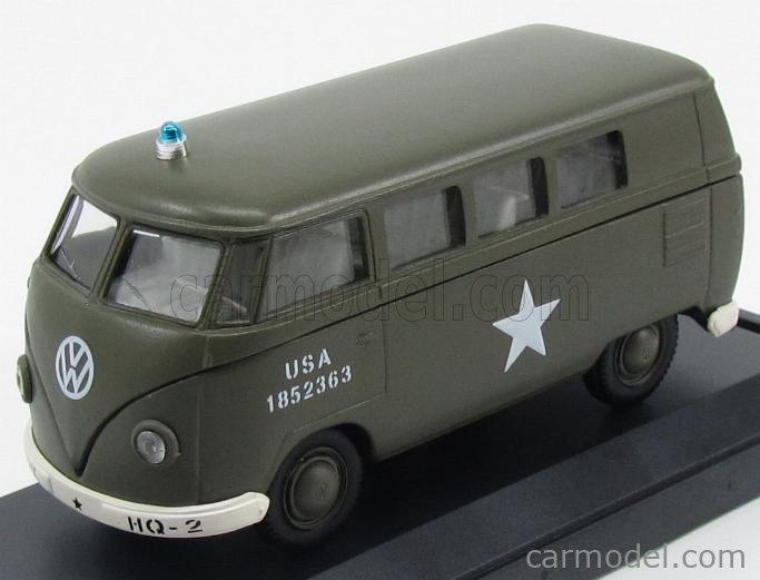 VITESSE L077 Scale 1/43 | VOLKSWAGEN T1 KOMBI MINIBUS US ARMY 1955 ...