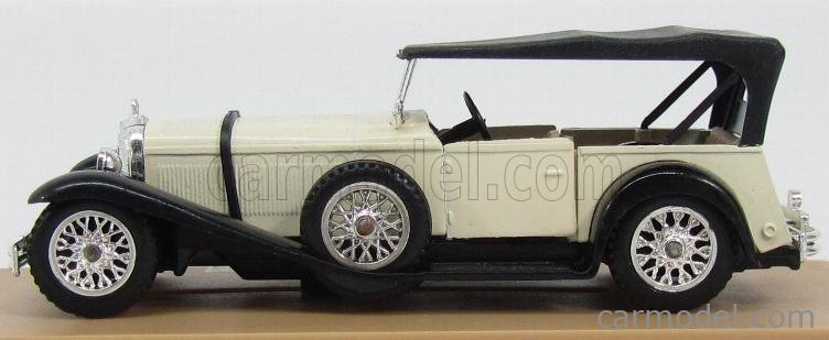 SOLIDO 132 Escala 1/43 | MERCEDES BENZ SS 1928 IVORY BLACK