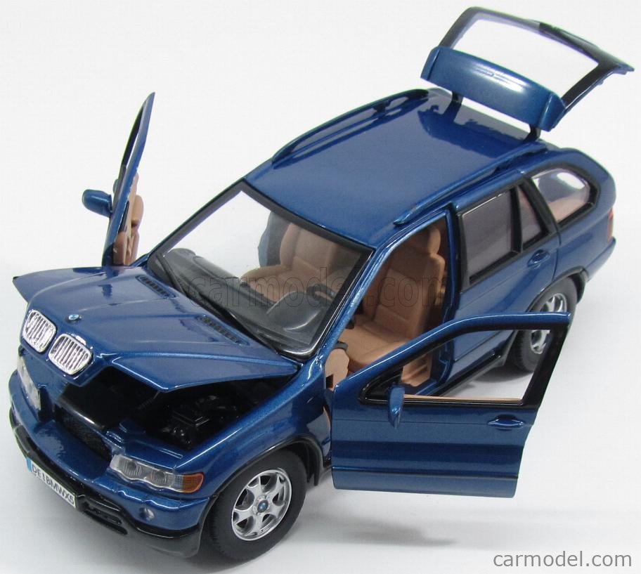 MOTOR-MAX 73254BL Scale 1/24 | BMW X5 1999 BLUE MET