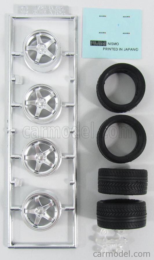 FUJIMI 192765 Scale 1/24 | ACCESSORIES SET 4X TYRE AND WHEEL NISMO LM ...