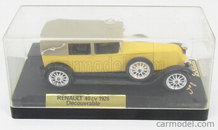 SOLIDO 93776 Scale 1/43 | RENAULT 40CV DECOUVRABLE - CONVERTIBLE 1925 ...
