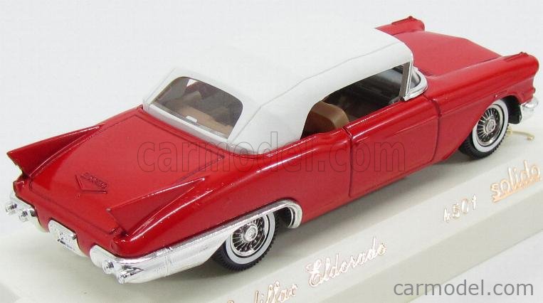 SOLIDO 4501 Scale 1/43 | CADILLAC ELDORADO 1955 RED WHITE