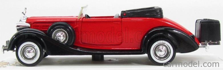 SOLIDO 4099 Scale 1/43 | PACKARD CABRIOLET 1937 RED BLACK