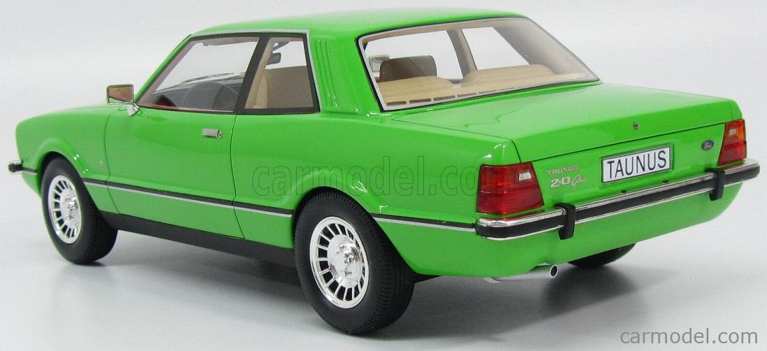 BoS-MODELS BOS167 Scale 1/18 | FORD ENGLAND TAUNUS TC2 GHIA 1976 GREEN