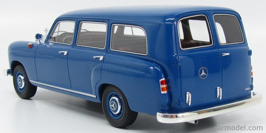 BoS-MODELS BOS077 Scale 1/18 | MERCEDES BENZ 180D KOMBI (W180) 1954 BLUE