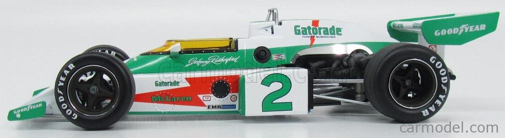 CAROUSEL1 4803 Echelle 1/18 | McLAREN M16 N 2 GATORADE 2nd INDIANAPOLIS ...