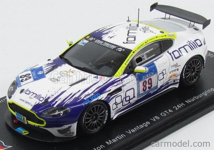 SPARK-MODEL SG211 Scale 1/43 | ASTON MARTIN VANTAGE GT4 N 89 24h ...