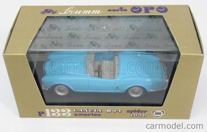 BRUMM R133-OLD Escala 1/43 | LANCIA AURELIA B24 SPIDER OPEN 1956 LIGHT BLUE
