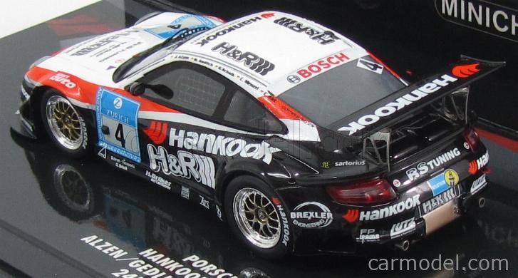 MINICHAMPS 437086804 Scale 1/43 | PORSCHE 911 997 TURBO TEAM HANKOOK H ...