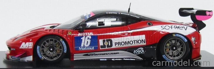 TRUESCALE TSM1343031 Scale 1/43 | FERRARI 458 ITALIA 8C TEAM SOFREV ASP ...