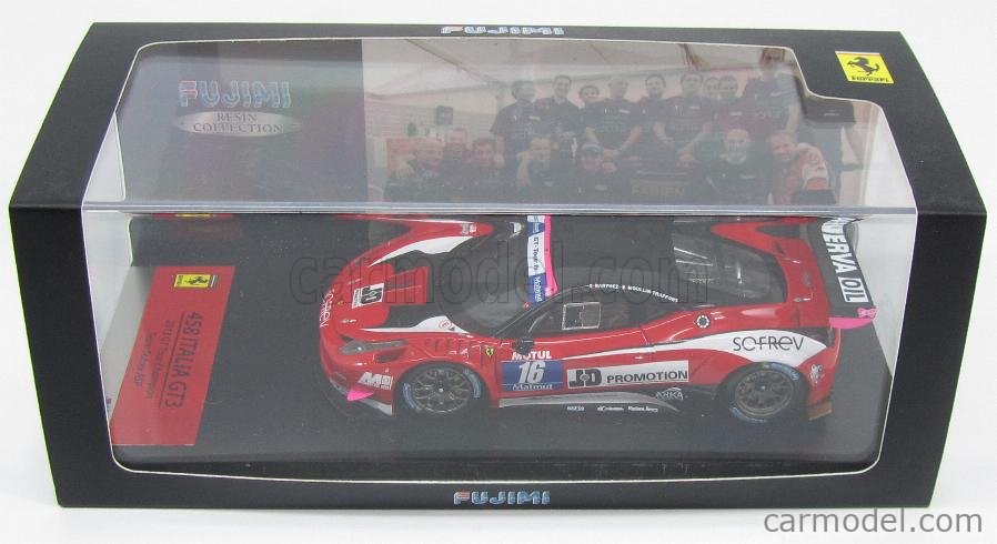 TRUESCALE TSM1343031 Scale 1/43 | FERRARI 458 ITALIA 8C TEAM SOFREV ASP ...