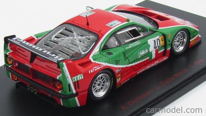 REDLINE RL055 Scale 1/43 | FERRARI F40 TURBO V8 TEAM FERRARI CLUB ...