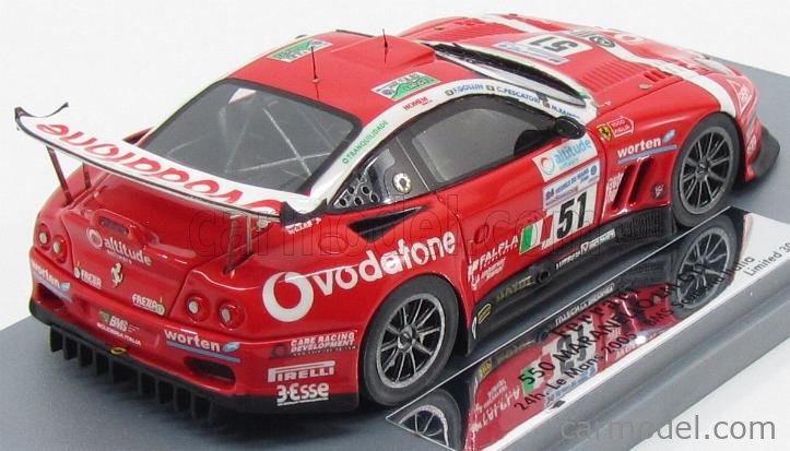 1:43 Bbr Ferrari 550 Maranello Car N 50 Lm Gt1 Le Mans 2005 KIT PJ379 ...