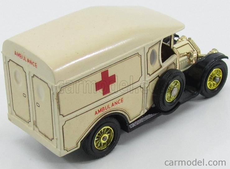 MATCHBOX Y13 Escala 1/43 | CROSSLEY VAN AMBULANCE - AMBULANZA 1918 ...