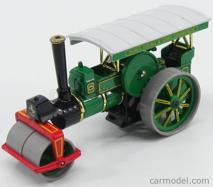 MATCHBOX Y16 Scala 1/60 | AVELING PORTER STEAM ROLLER 1894 GREEN BLACK