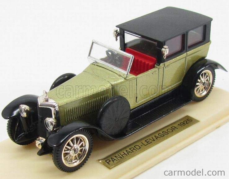 SOLIDO 140 Echelle 1/43 | PANHARD LEVASSOR 8CYL 35CV 1925 LIGHT GREEN ...