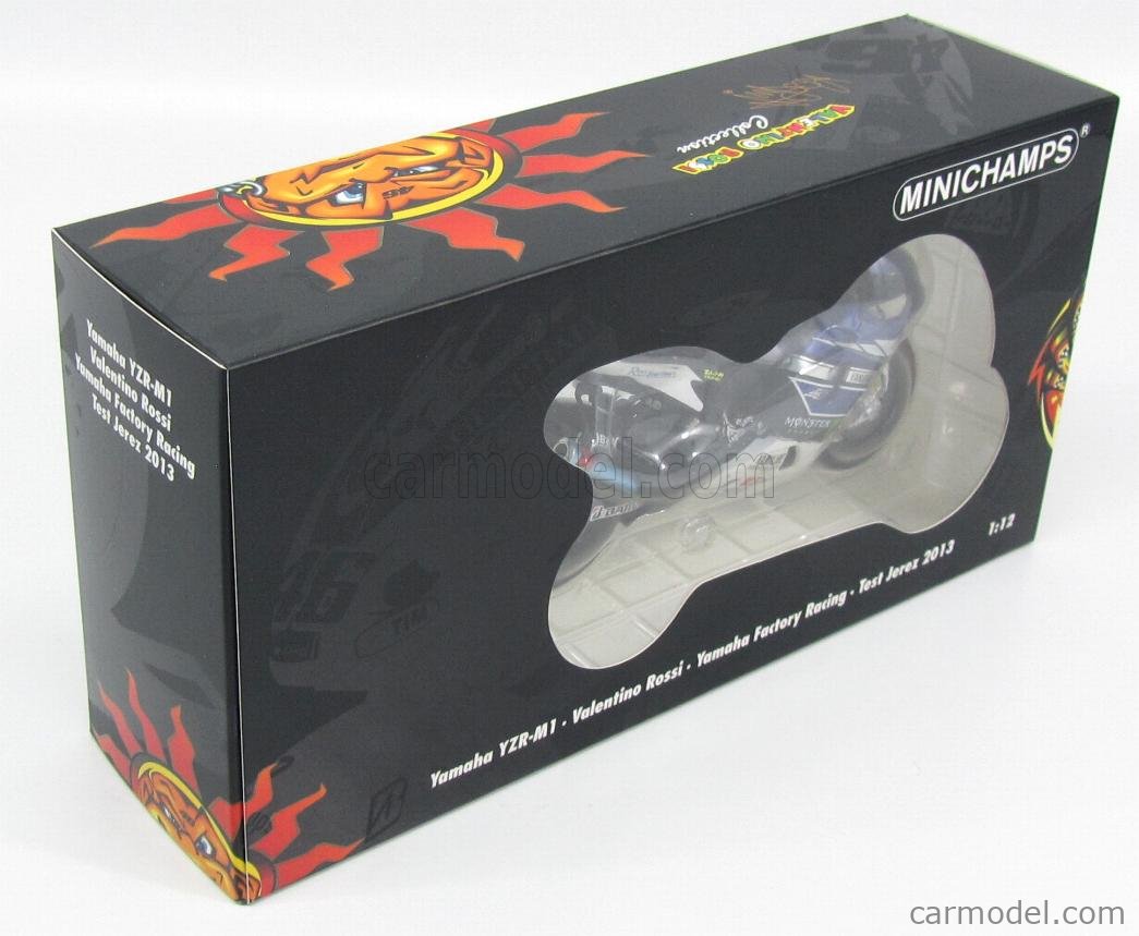 MINICHAMPS 122133946 Escala 1/12 | YAMAHA YZR-M1 N 46 TEST JEREZ MOTOGP ...