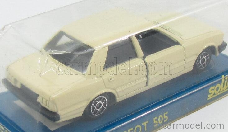 SOLIDO 1312 Scale 1/43 | PEUGEOT 505 1984 WHITE