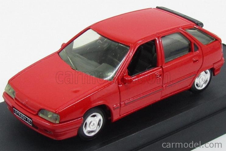 SOLIDO 1524 Scale 1/43 | CITROEN ZX VOLCANE 1992 RED