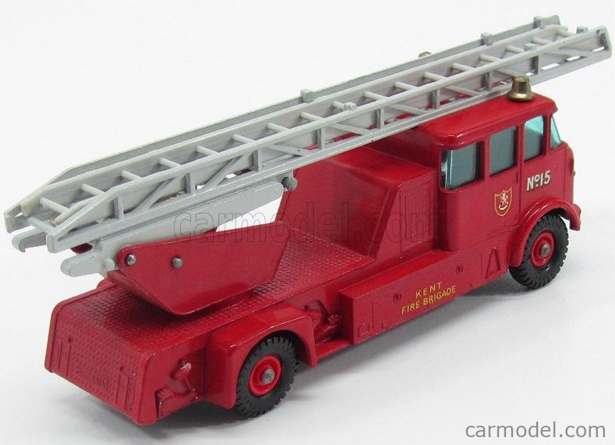 MATCHBOX K15 Scala 1/50 | AEC MERRYWEATHER KENT FIRE BRIGATE ENGINE N15 RED