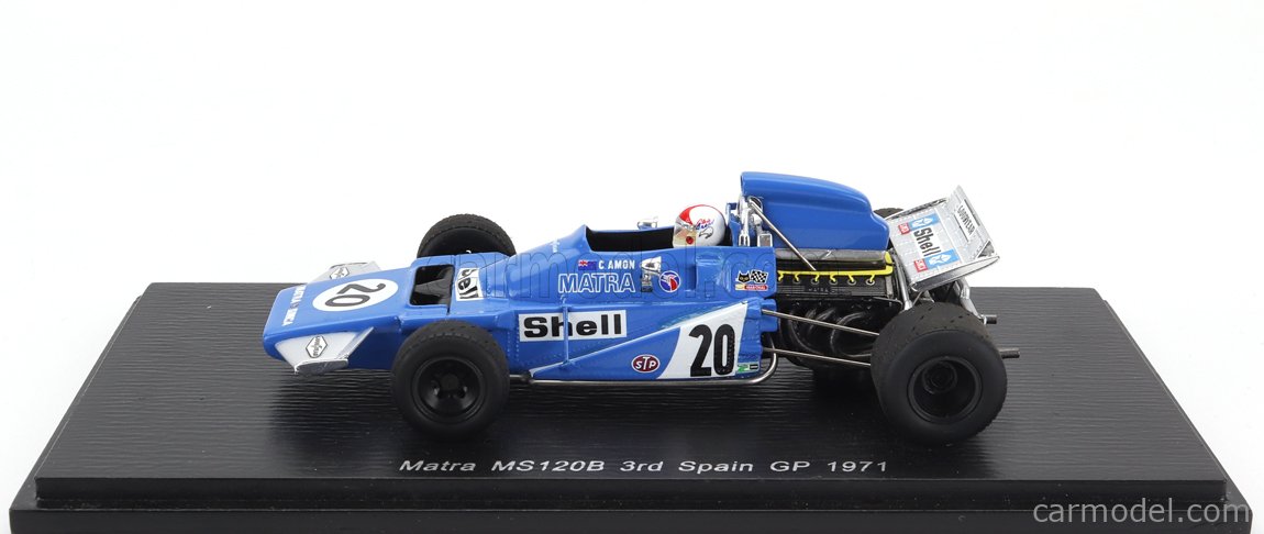 SPARK-MODEL S4840 Scale 1/43 | MATRA SIMCA F1 MS120B N 20 3rd SPAIN GP ...