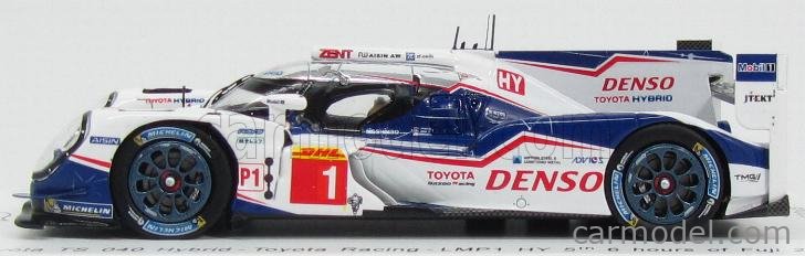 SPARK-MODEL SJ038 Masstab: 1/43 | TOYOTA TS040 3.7L V8 HYBRID TEAM ...