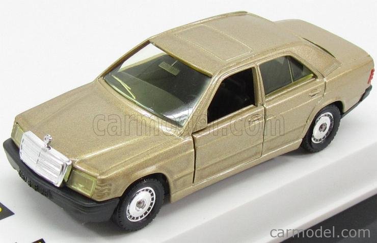 SOLIDO 1506 Scale 1/43 | MERCEDES BENZ 190 E 1983 GOLD MET