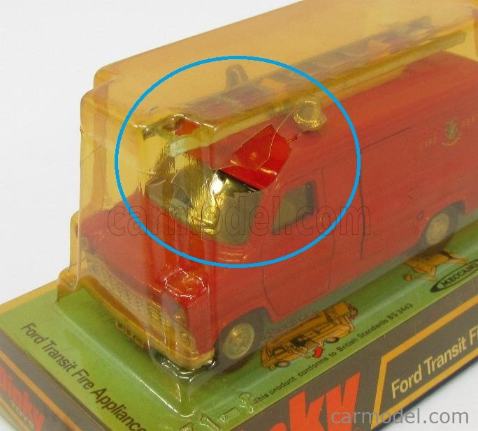 DINKY ENGLAND 271 Scale 1/43 | FORD USA TRANSIT VAN FIRE APPLIANCE ...