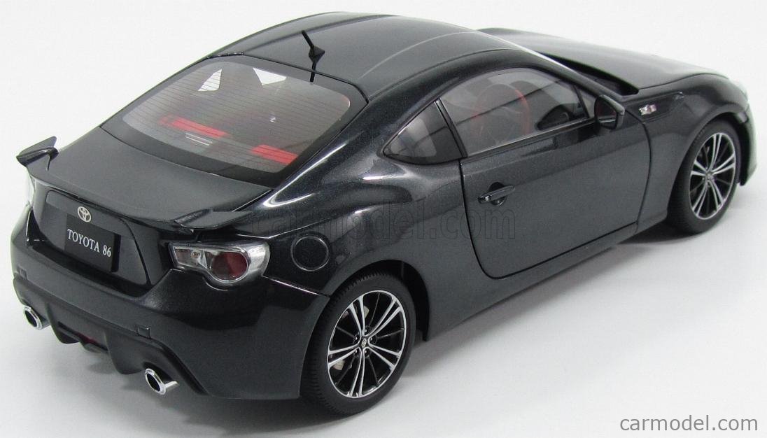 AUTOART 78772 Scale 1/18 | TOYOTA GT86 COUPE 2-DOOR RHD 2012 GREY MET