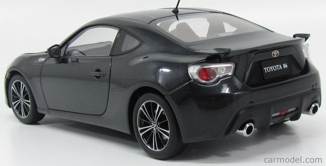 AUTOART 78772 Scale 1/18 | TOYOTA GT86 COUPE 2-DOOR RHD 2012 GREY MET