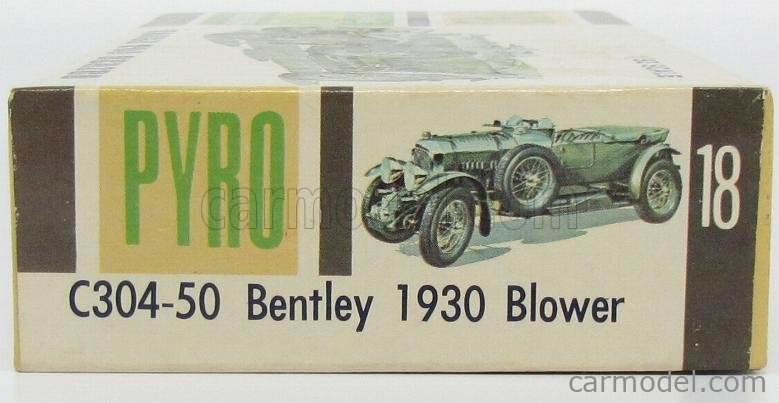 PYRO C304-50 Scale 1/32 | BENTLEY 4,5 LT 24h LE MANS 1930 BLOWER GREEN